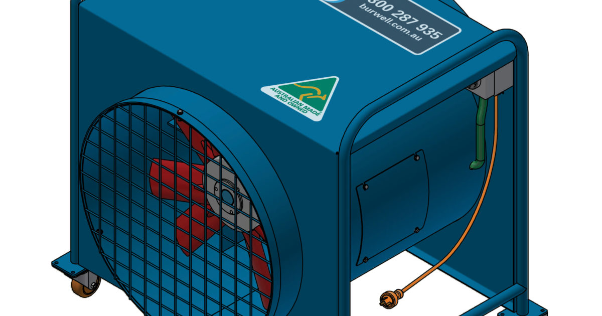 10000 Electric Extraction Fan | Burwell